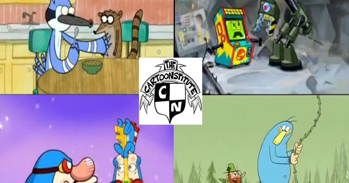 Spongebob Meets Regular Show