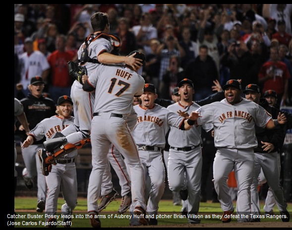 Saberpoint: San Francisco Giants Win World Series!