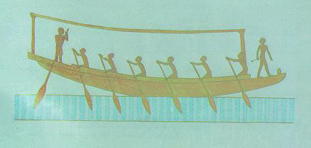 Days of the Pharaohs: Ancient Egyptians Rowing