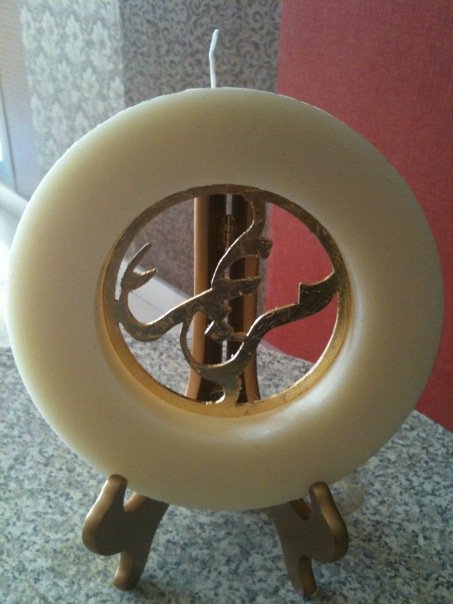 Wrapping Mania: Lovely hand crafted candles