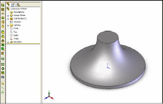 solidworks box: Modeling a Centrifugal Compressor Wheel