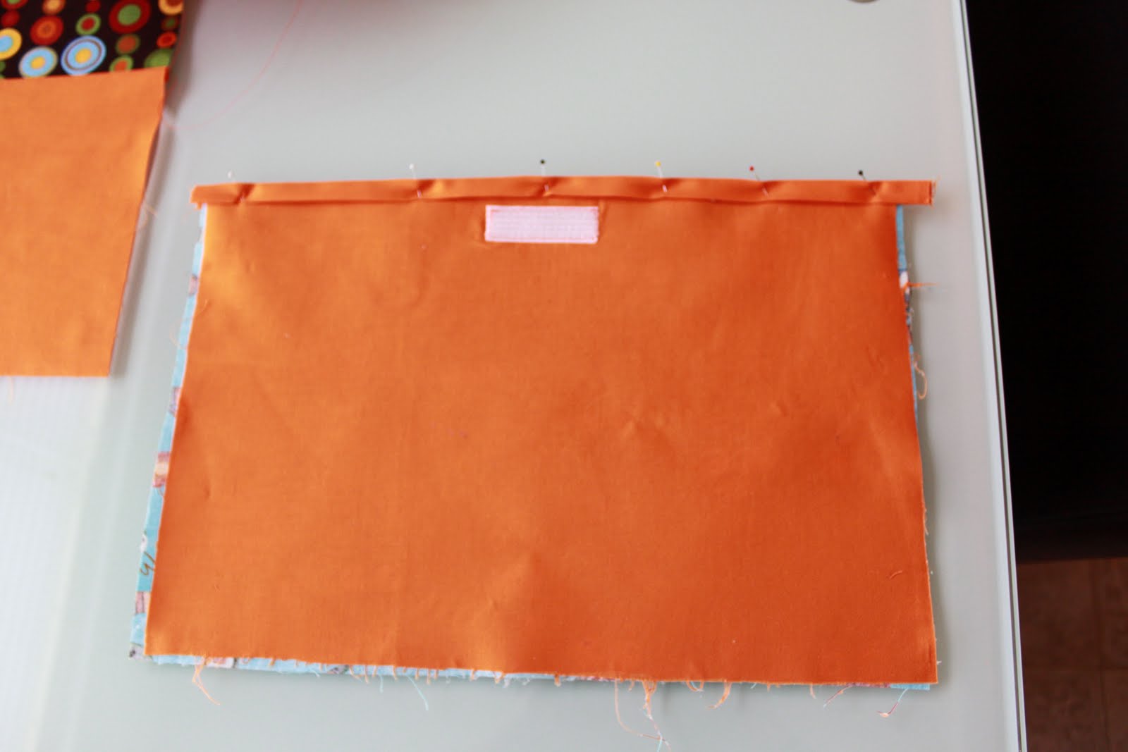 everywhere orange: Drawstring Backpack