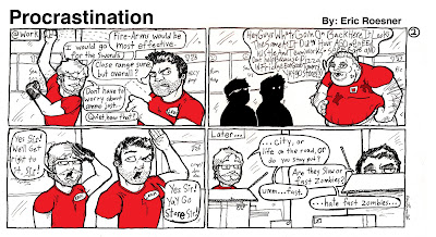 Procrastination the Comic: 2009-08-23