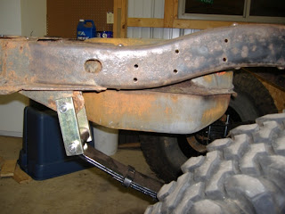 Project FJ 40: Rear Fuel Tank
