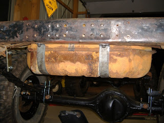 Project FJ 40: Rear Fuel Tank