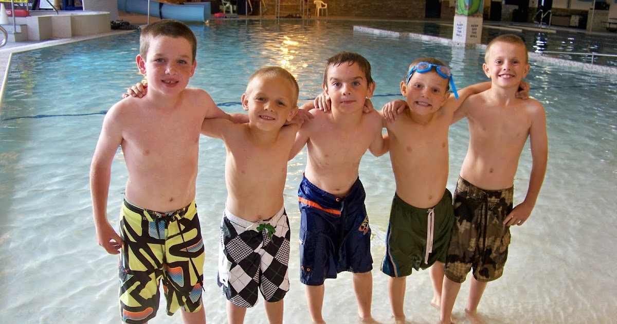 The Walker Family: Easton's 7th Birthday Pool Party