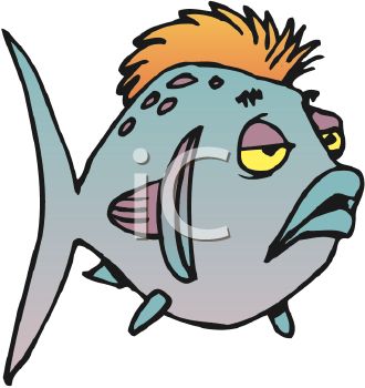 Staring Apocalypse: Cartoon fish