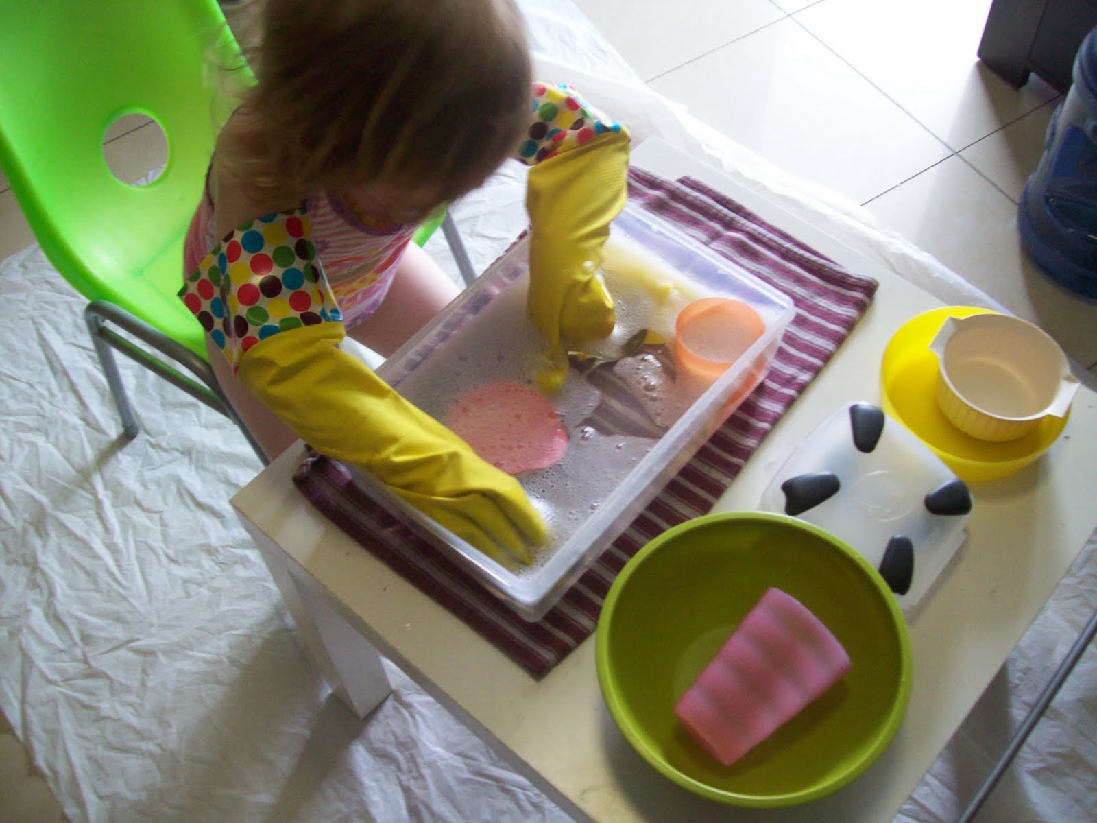 A Little Learning For Two: Washing up