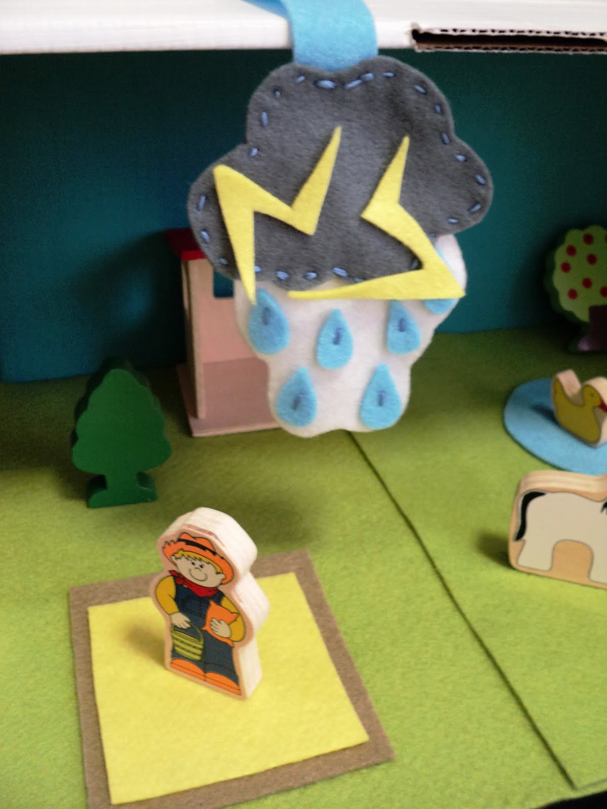 A Little Learning For Two: Weather Changing Diorama