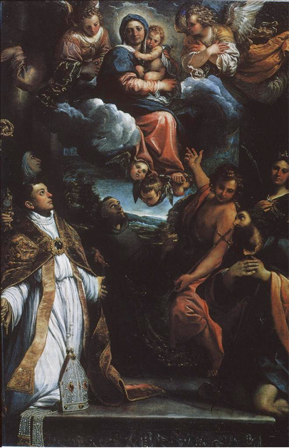 Annibale Carracci's 'Holy Family'. Images