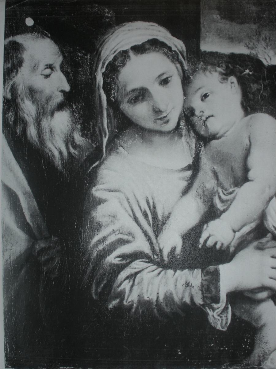 Annibale Carracci's 'Holy Family'. Images
