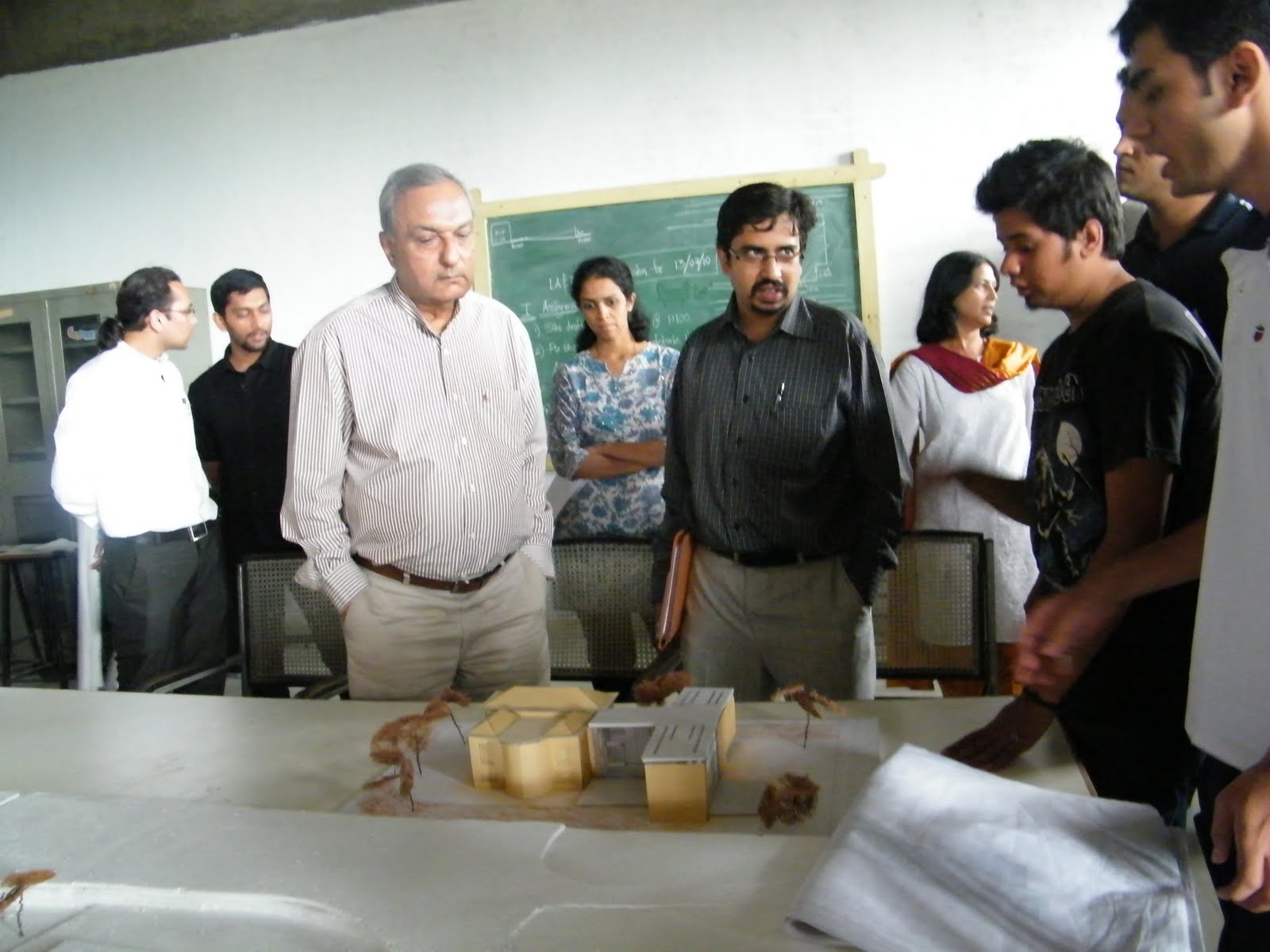 PVP College of Architecture: Visit by Ar. Sen Kapadia