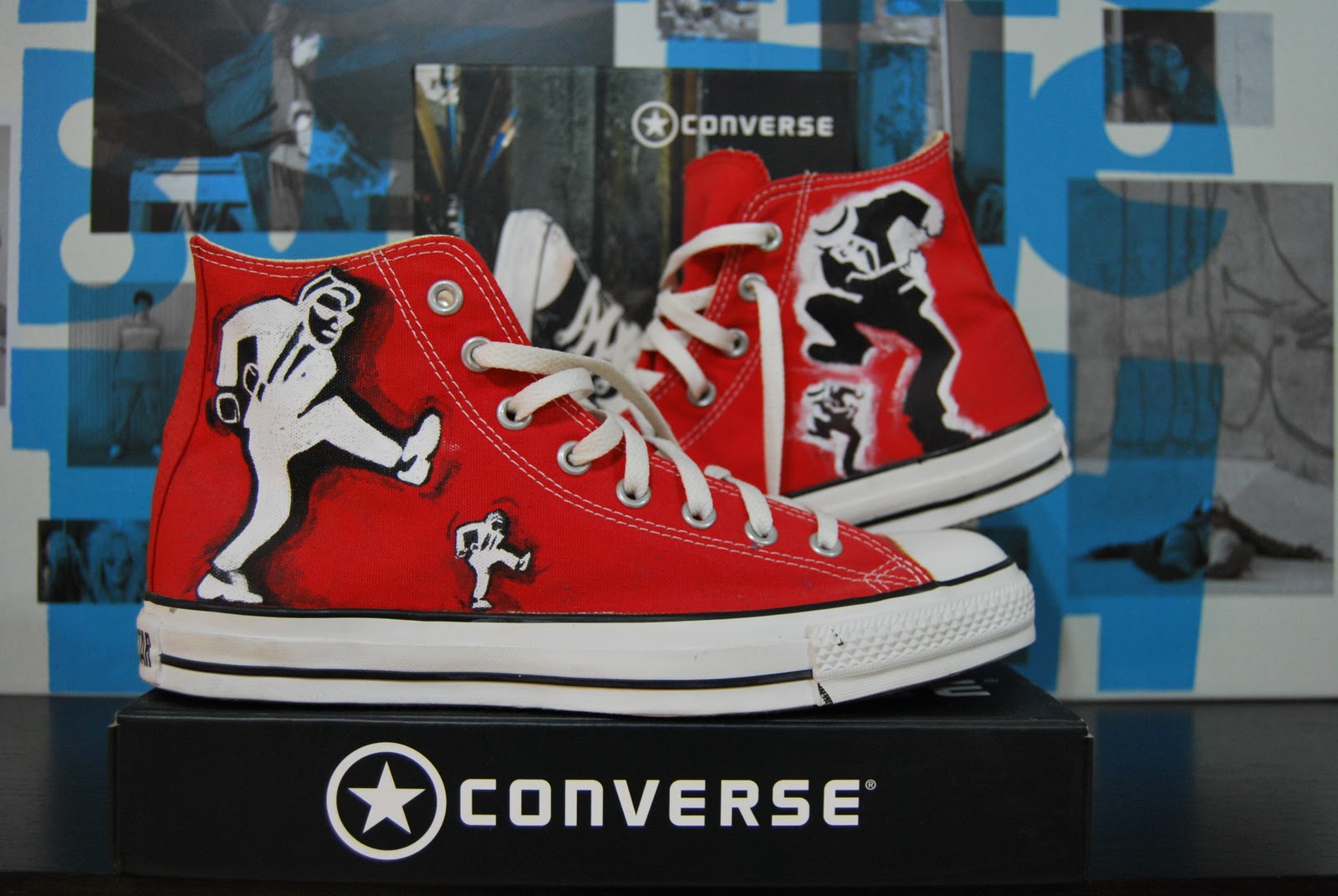 Phat Soles: Converse All Star Custom made "Ska"