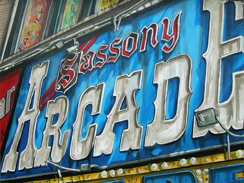 Los Angeles Sassony Arcade CLOSED