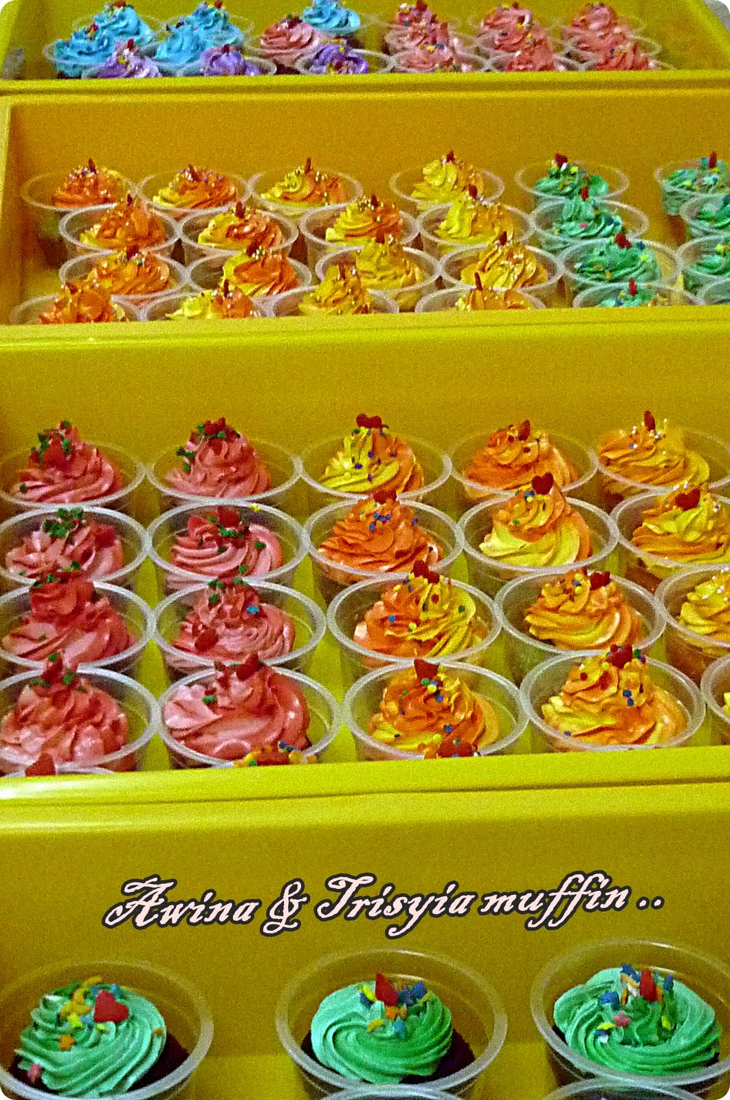 "Awina &Trisyia Muffin": Lagi gamba cup cake yg menarik!!!