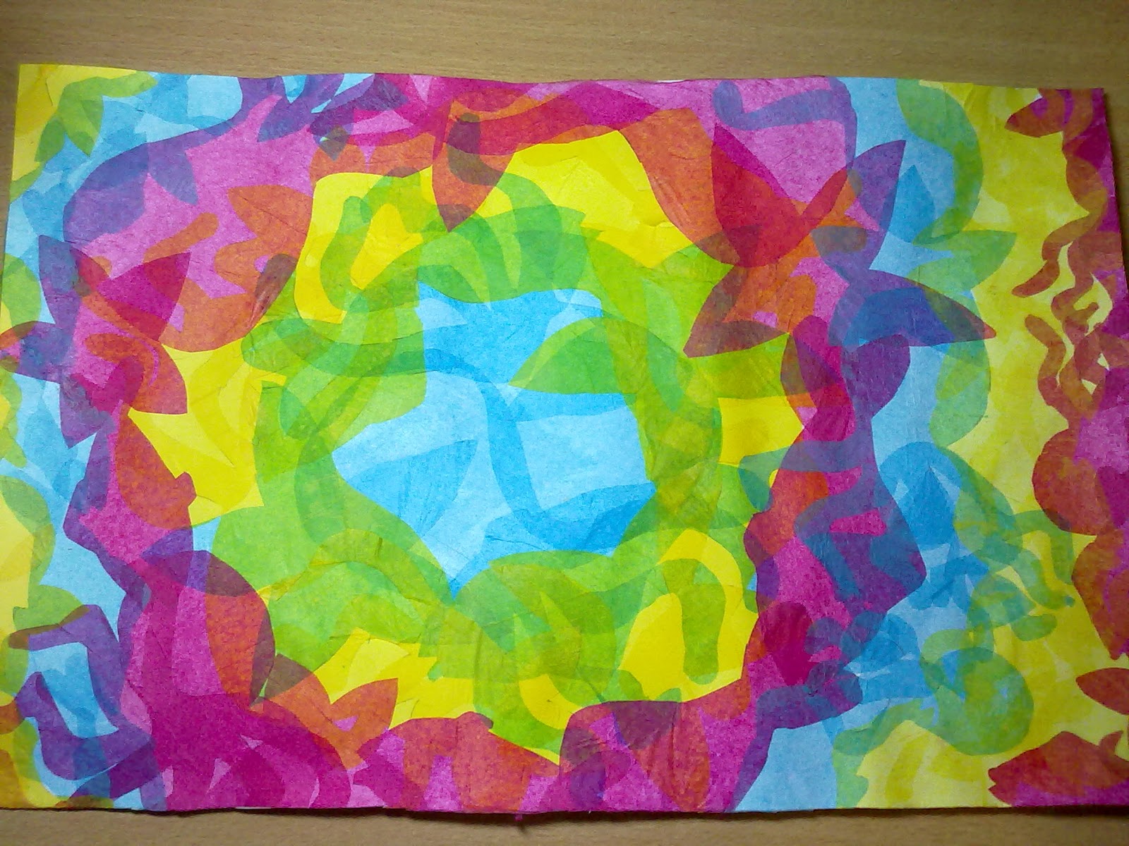 Creando arte con niños: Mi collage, un mundo de colores.