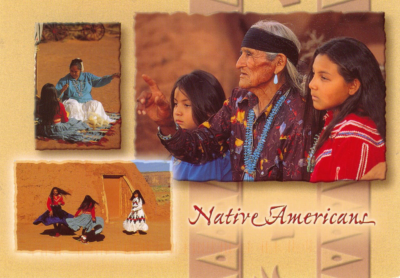 Travel Postcard: Native Americans - Navajo Nation