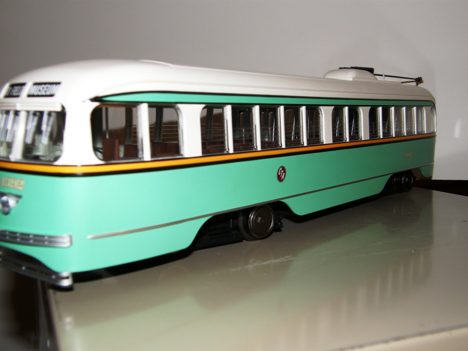 Interurbans of The Fox Valley: New Large Scale Aristocraft PCC car