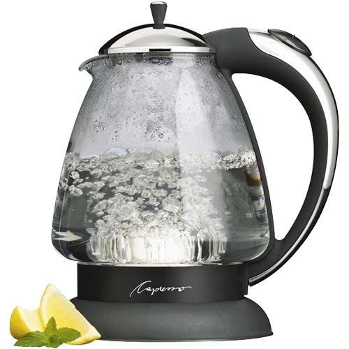 Capresso 2 5 Qt Glass Electric Tea Kettle at Jackson Guilfoyle blog