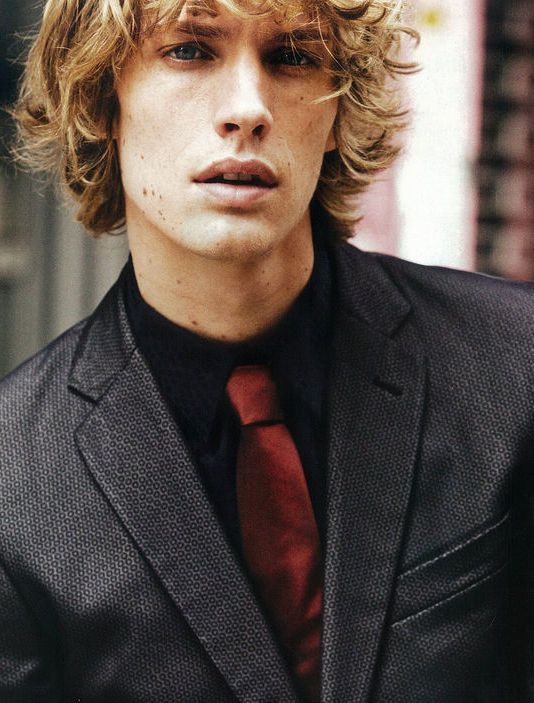 I love male models: Andrew Smith