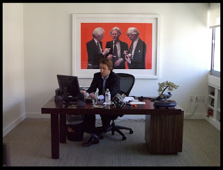 Bel Air Artist Stephen VERONA: Alex Yarosh with my Portrait of Andy ...