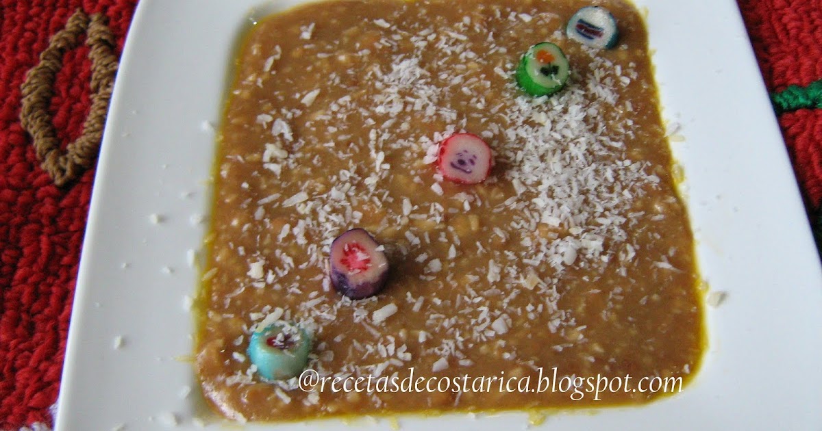 Cocina Costarricense: turrón navideño