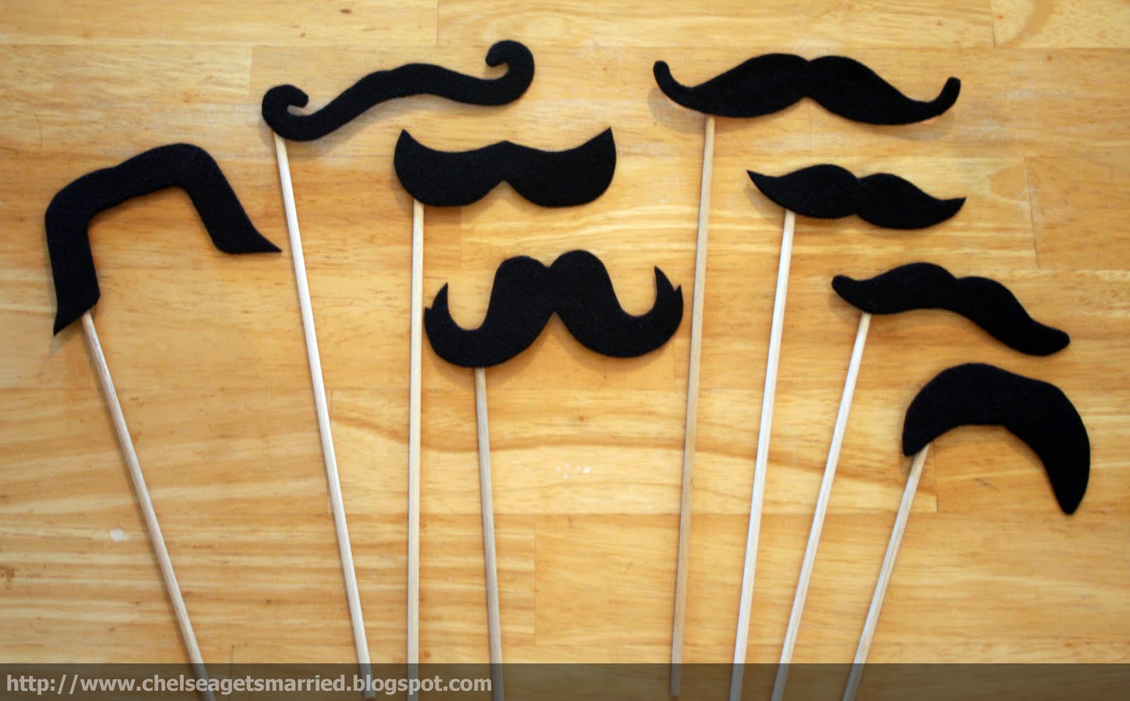 Chelsea Gets Married: Photo Booth Props-- Round 1