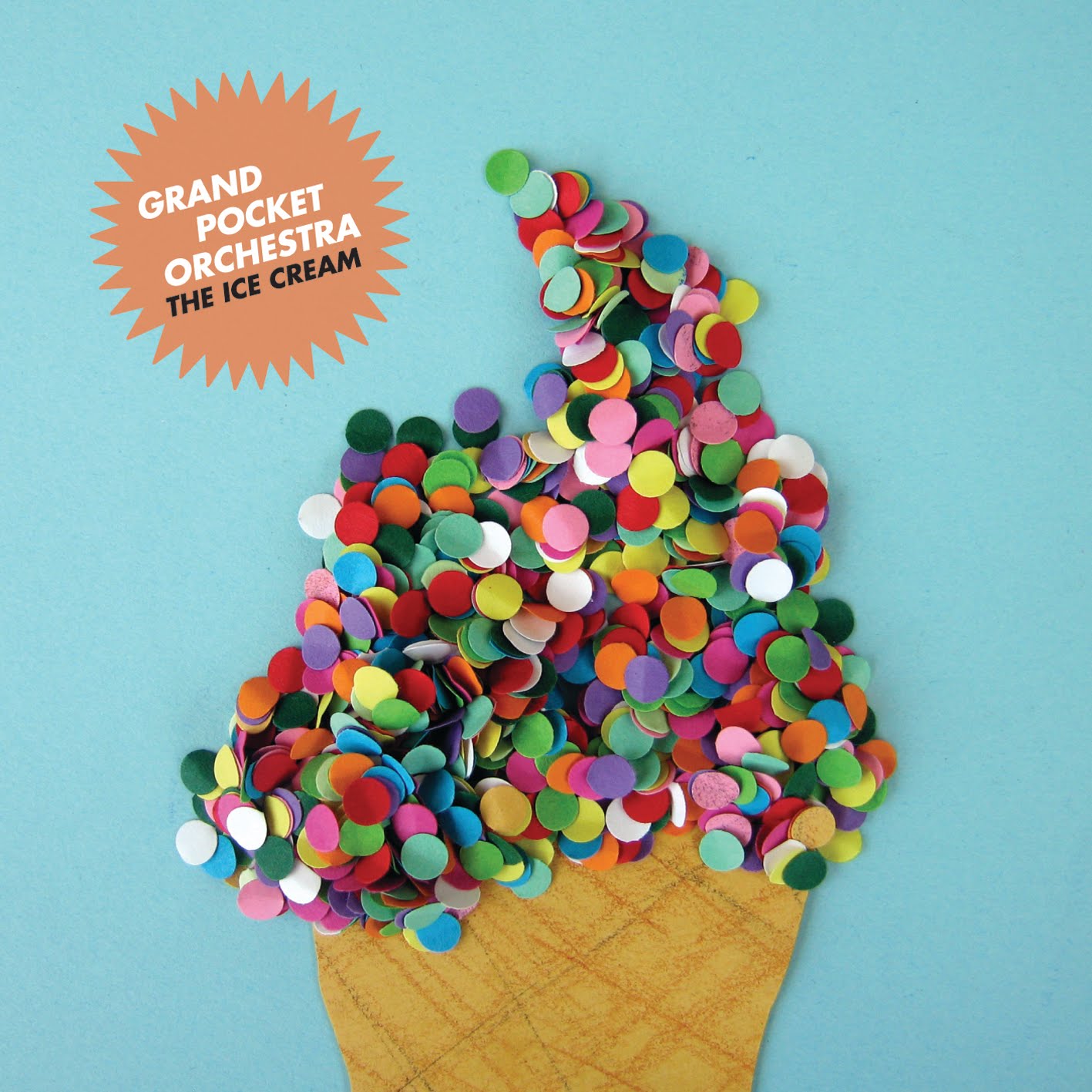 hard work is easy: Grand Pocket Orchestra, 'The Ice Cream', Album Artwork