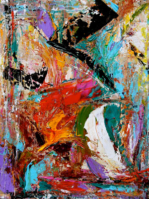 Elizabeth Chapman Art: Monday's featured piece..... Color Frenzy ...