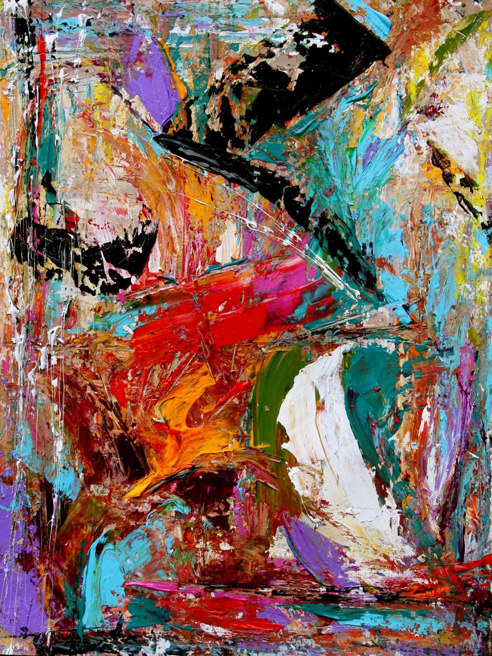 Daily Painters Abstract Gallery: Contemporary Expressionistic Painting ...
