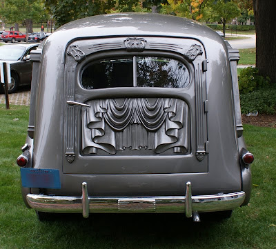 Green Bay Daily Photo: S & S Hearse - Rear View