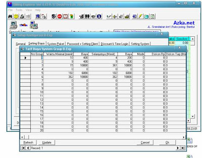 Cara setting BILLING WARNET: Cara setting billing WARNET