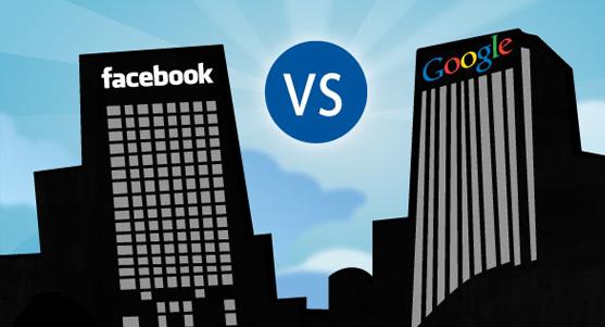 La Guerra entre Facebook y Google se calienta. Facebook se las da de ...