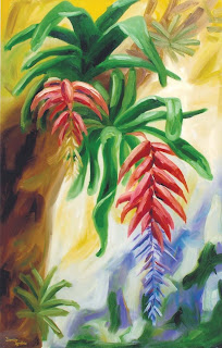 Danilo Ignácio - Artista Plástico: Flores da Amazônia 70x110cm