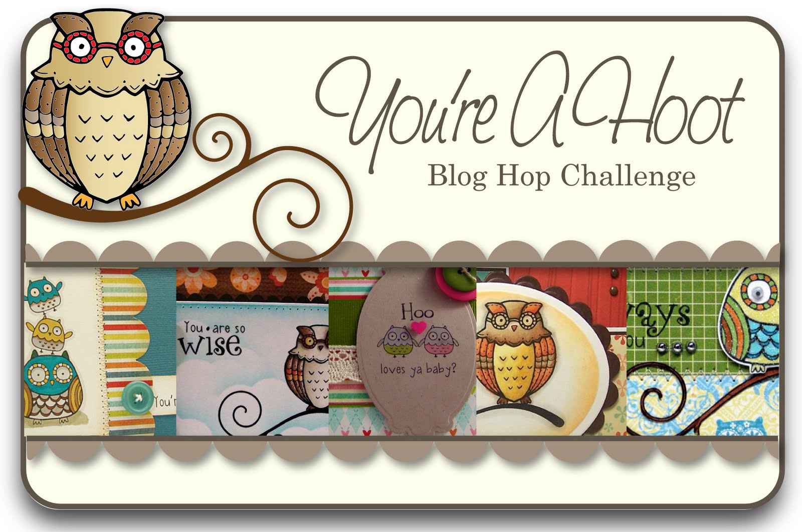 There She Goes: You're A Hoot / Hauntingly Delightful Blog Hop Challenge