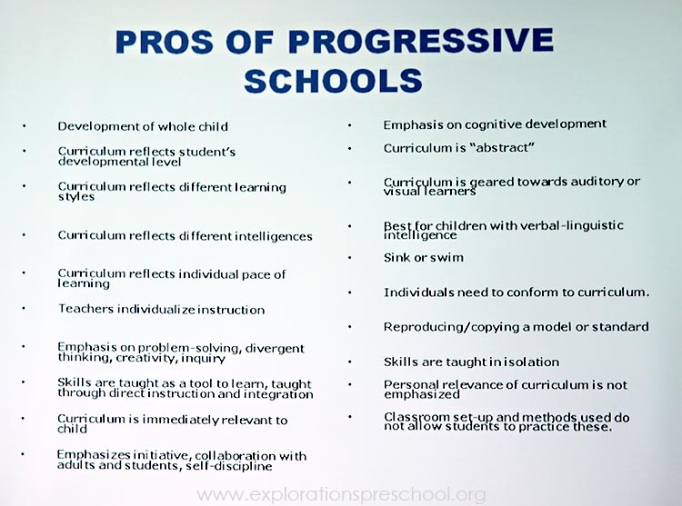 My Mom-Friday: A Closer Look at Progressive and Traditional School Settings