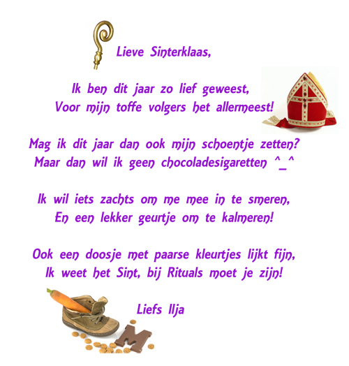 Beauty Polish: Lieve Sinterklaas, ik wil Rituals! ♥