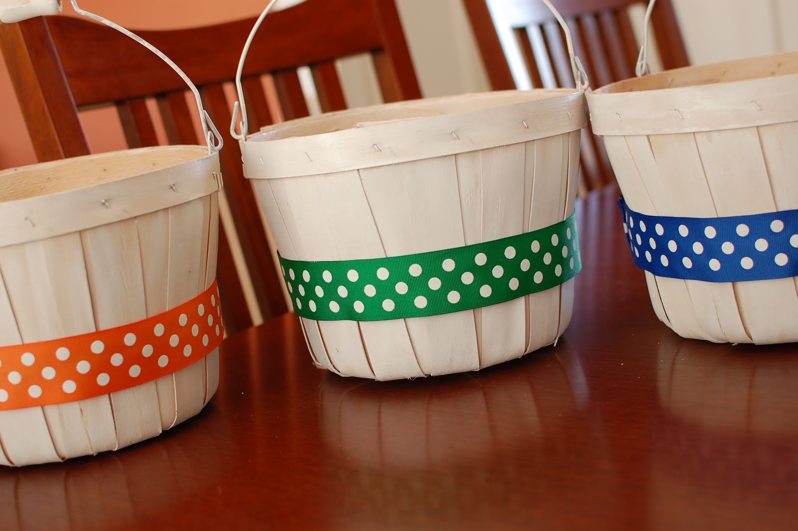 *Random Thoughts of a SUPERMOM!*: Easter Baskets and Bunny Cake