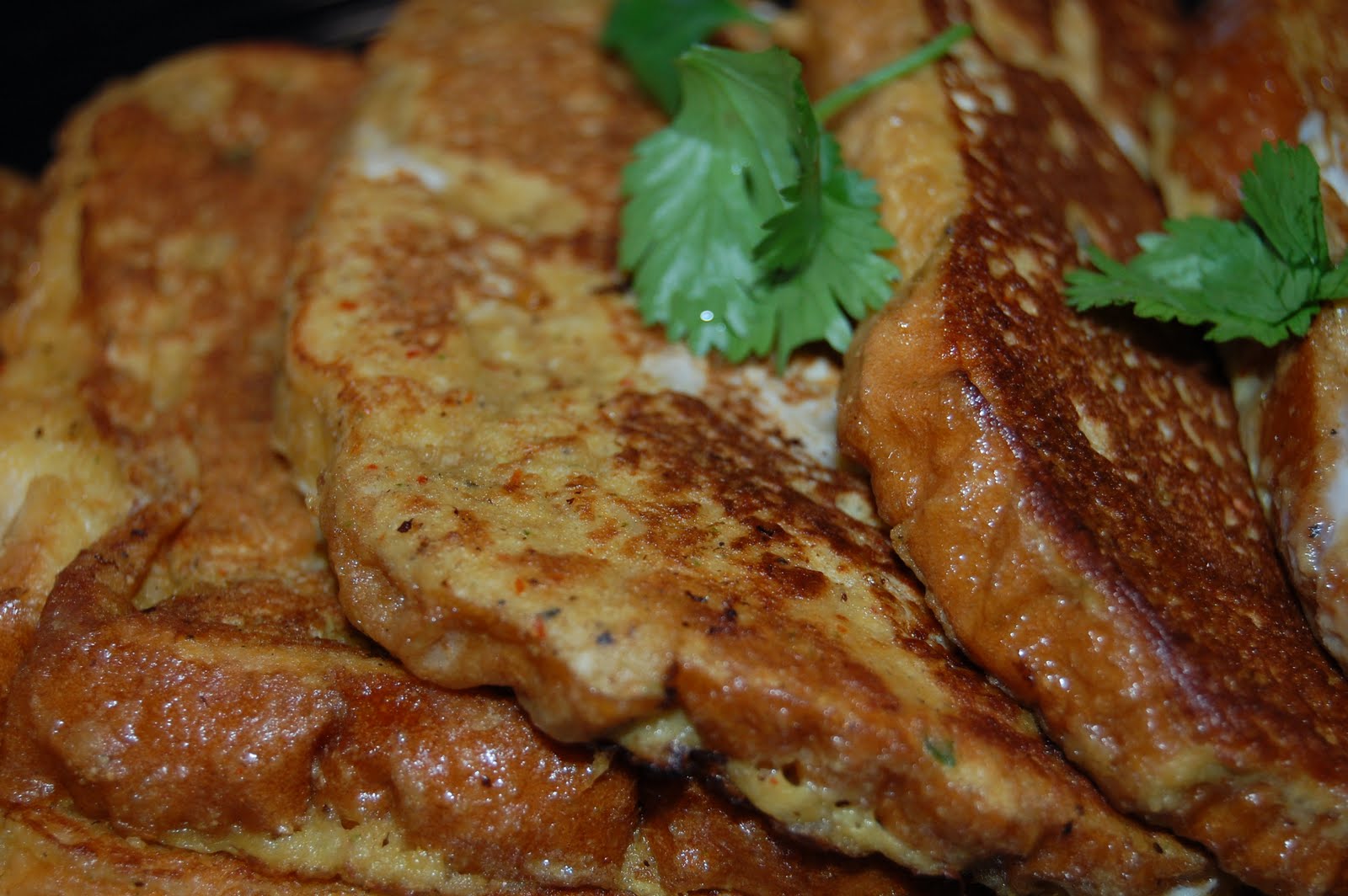 Spicy Bombay toast