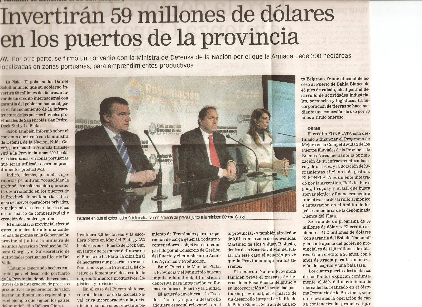 COSAS QUE NO PASAN...: Artículos periodísticos publicados en el diario ...