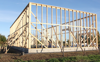 Lehmihaka: Runko valmis