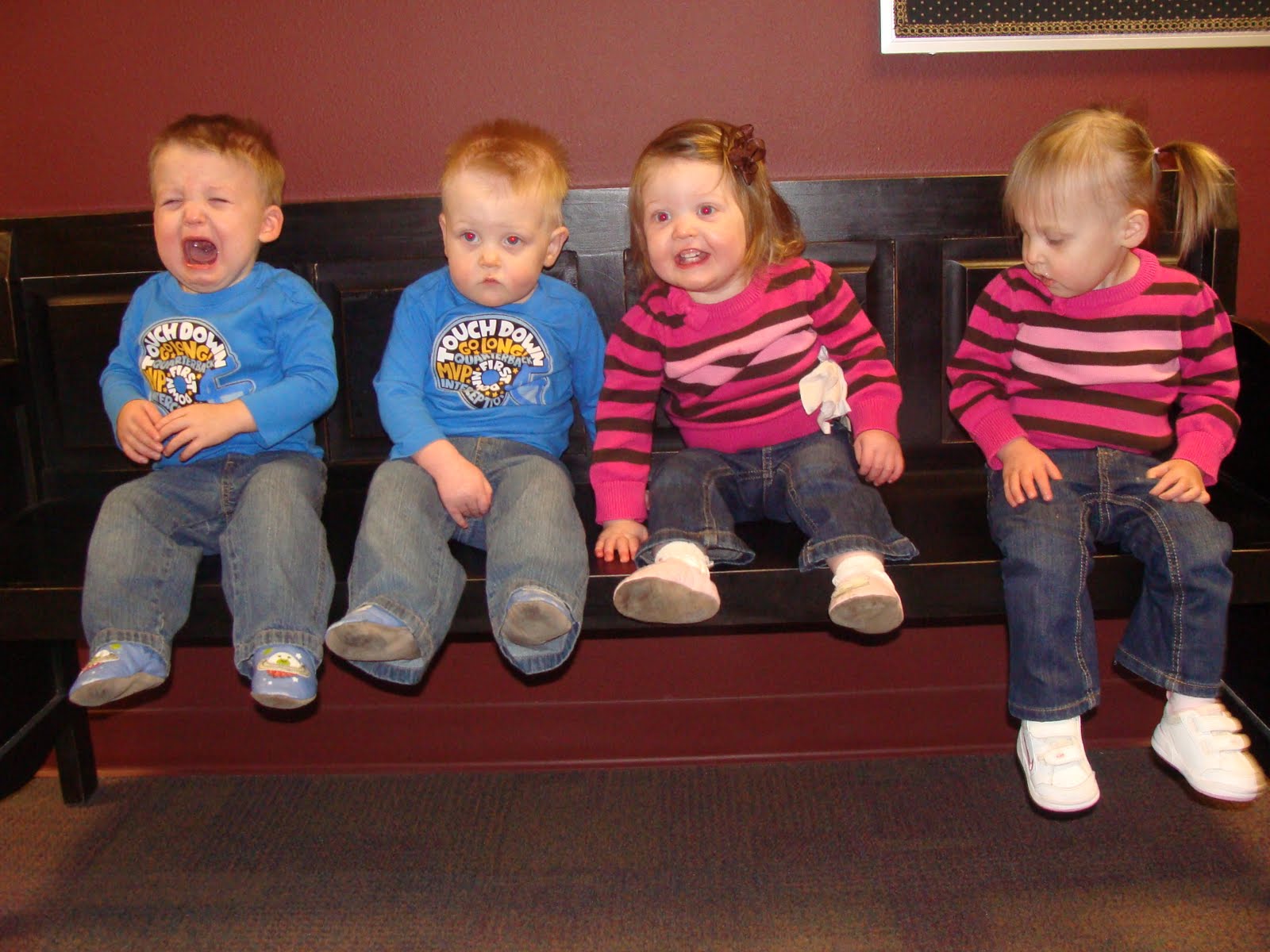 The Cox Quads: Quads Go To School!