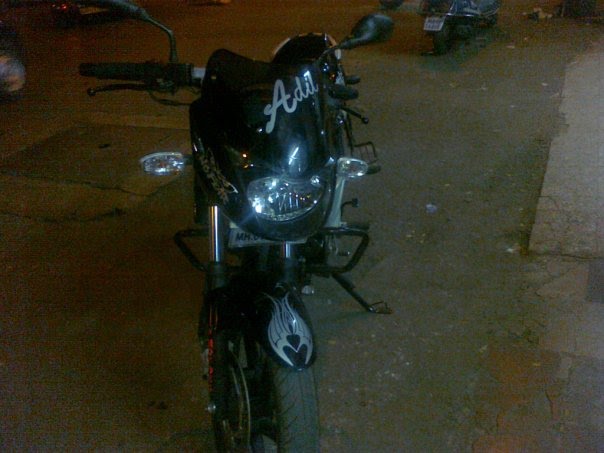 bajaj pulsar 180 modified (2009 end model): my new bajaj pulsar 180 ...