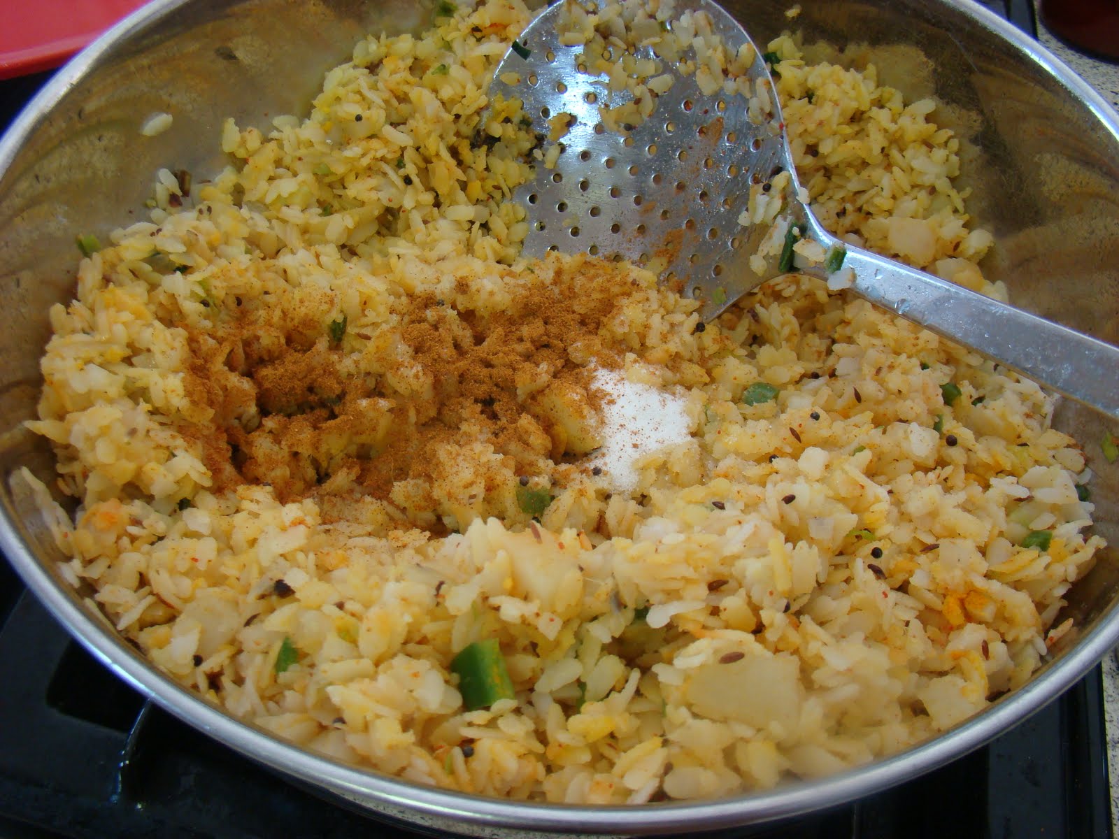 My Favorite Recipes Collection: Batata Powa/Aloo Poha/ Potatoes and ...