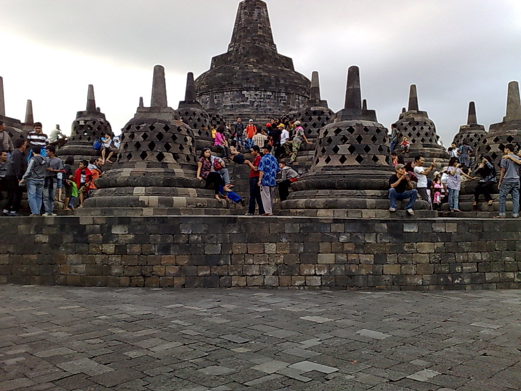 Borobudur temple is one of the greatest Buddhist temple in the world ...
