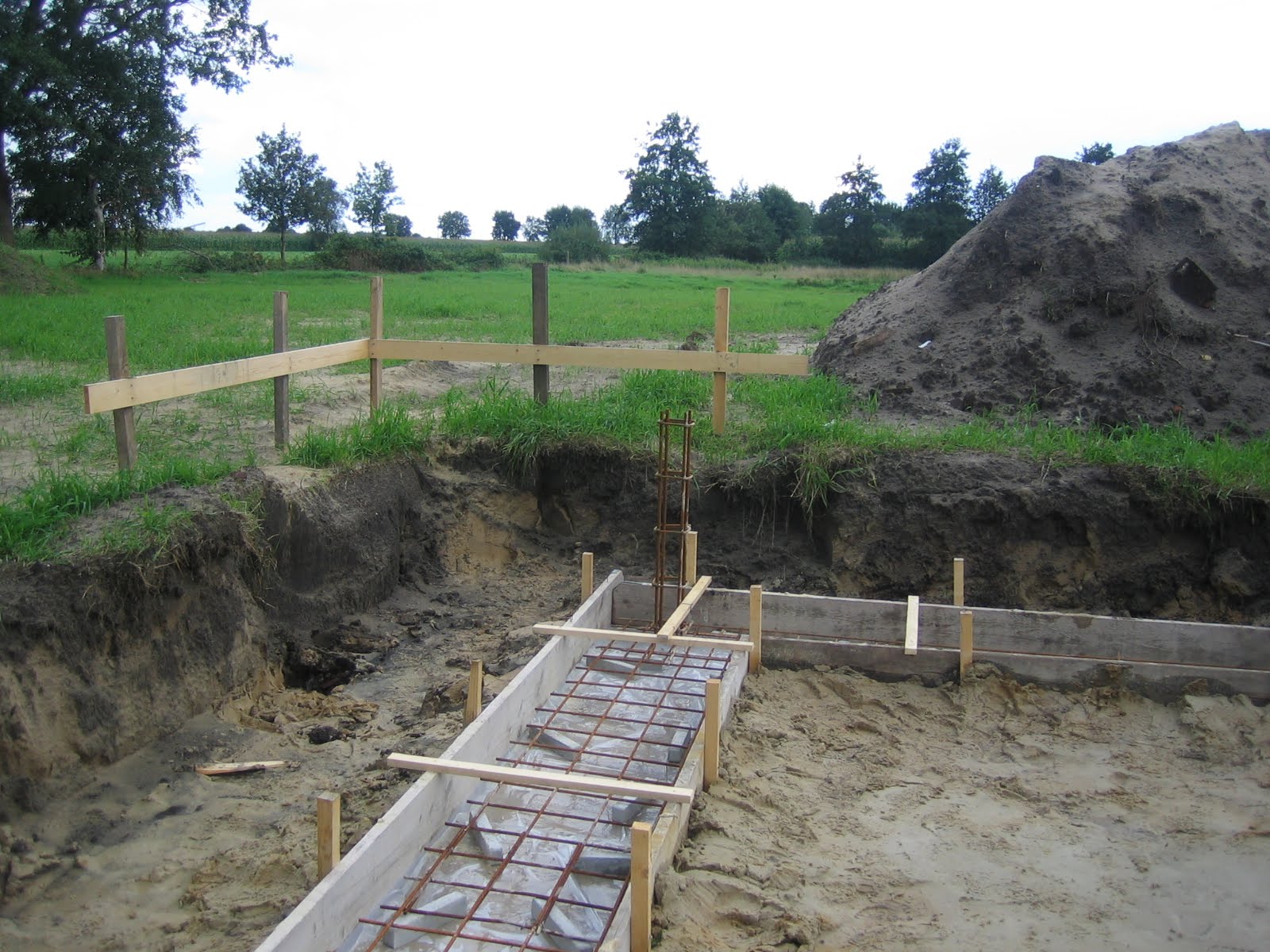 IJhorst ons avontuur: Fundering