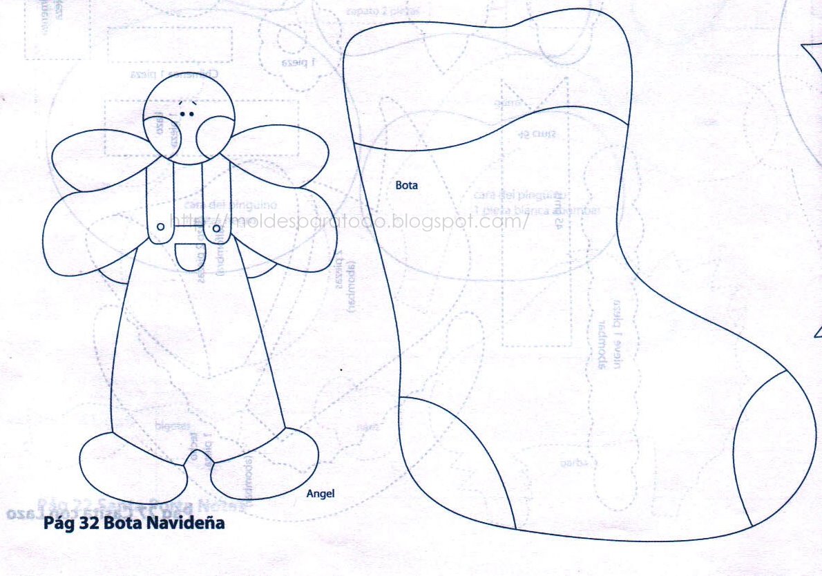 Tutos en la Web: oldes de botas navidenias