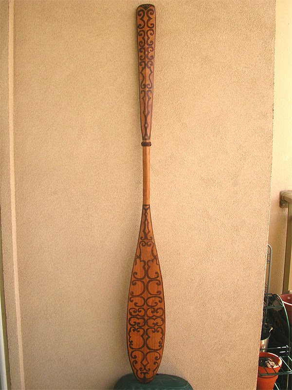 Paddle Making (and other canoe stuff): Refurbishing a favourite paddle ...