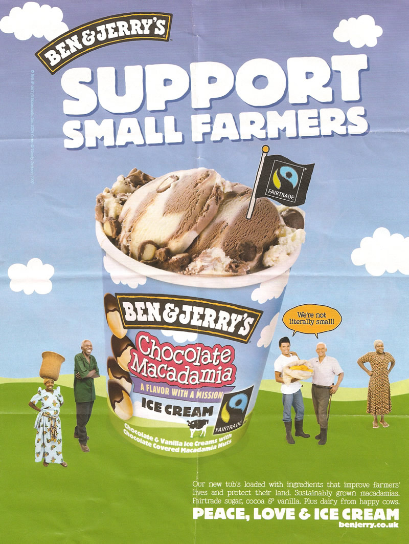 Ethics of leading firms: I scream, you scream, we all scream for ice cream