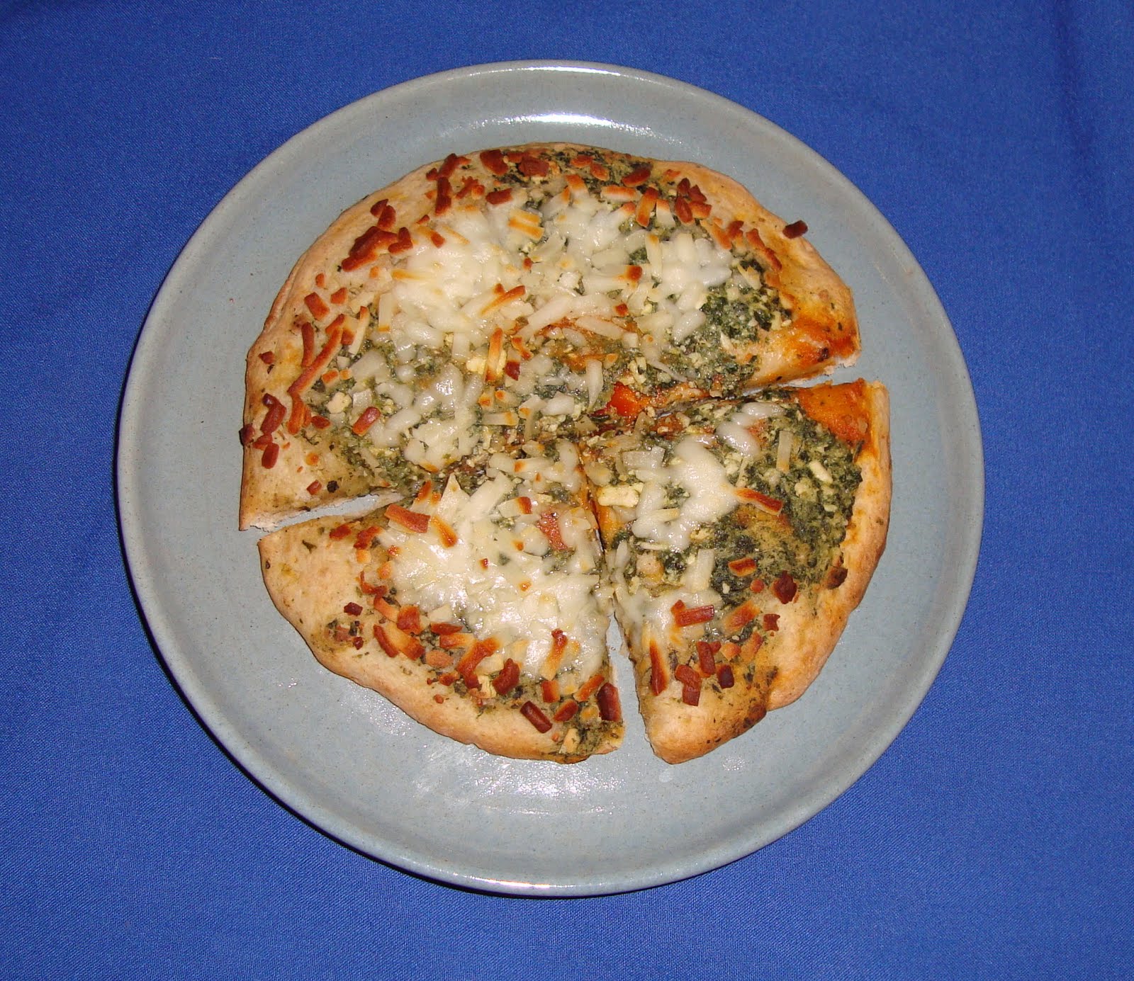 Pizza Pizzazz: Amy's Organic Spinach Pizza
